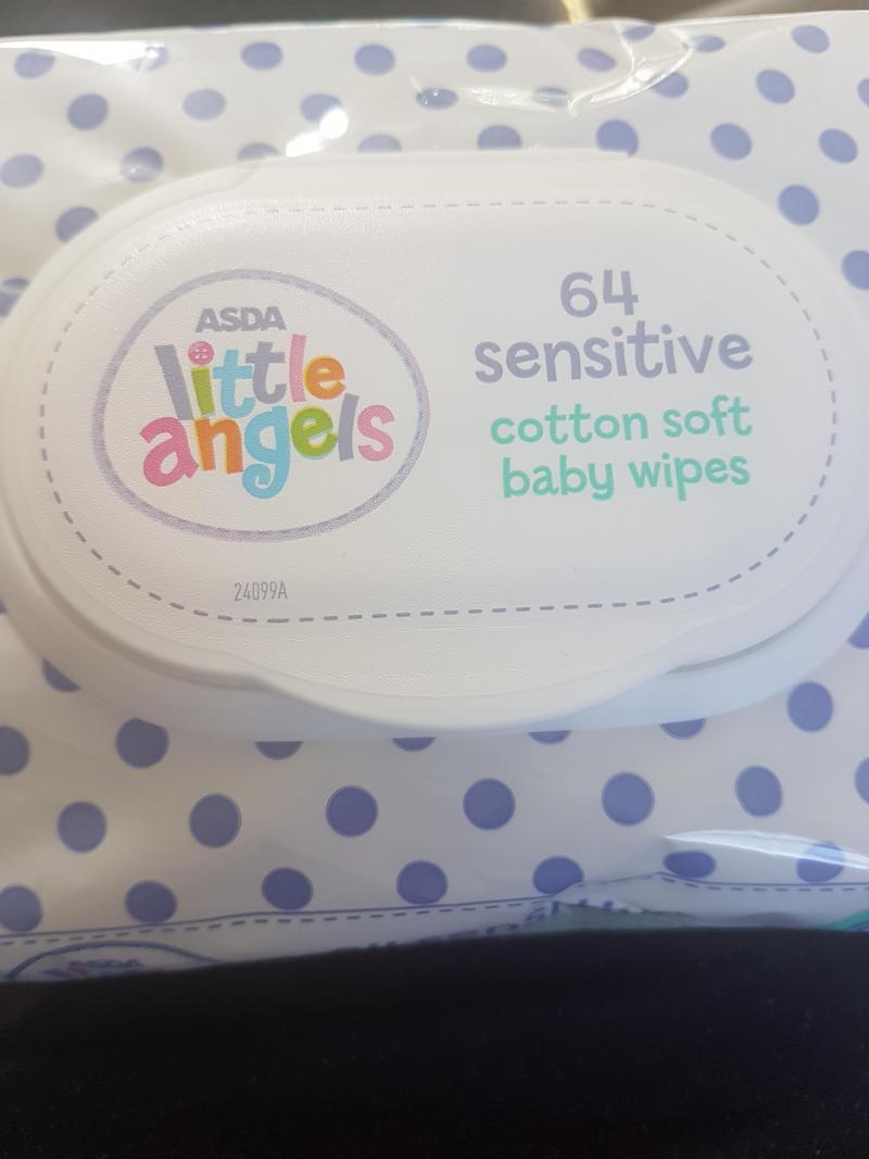 ASDA Little Angels Sensitive Cotton Soft Baby Wipes 0+ Months - Reviews ...