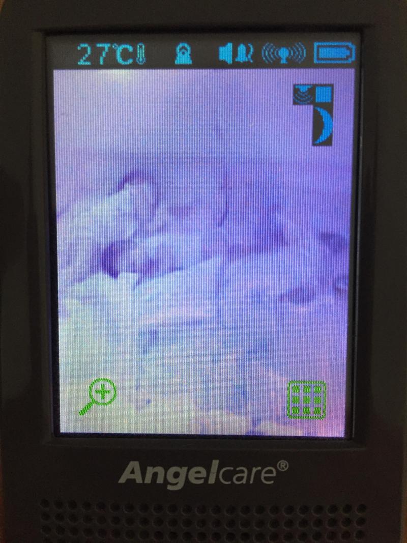 Angelcare AC701 Digital Touch Screen Movement and Sound Baby Monitor ...