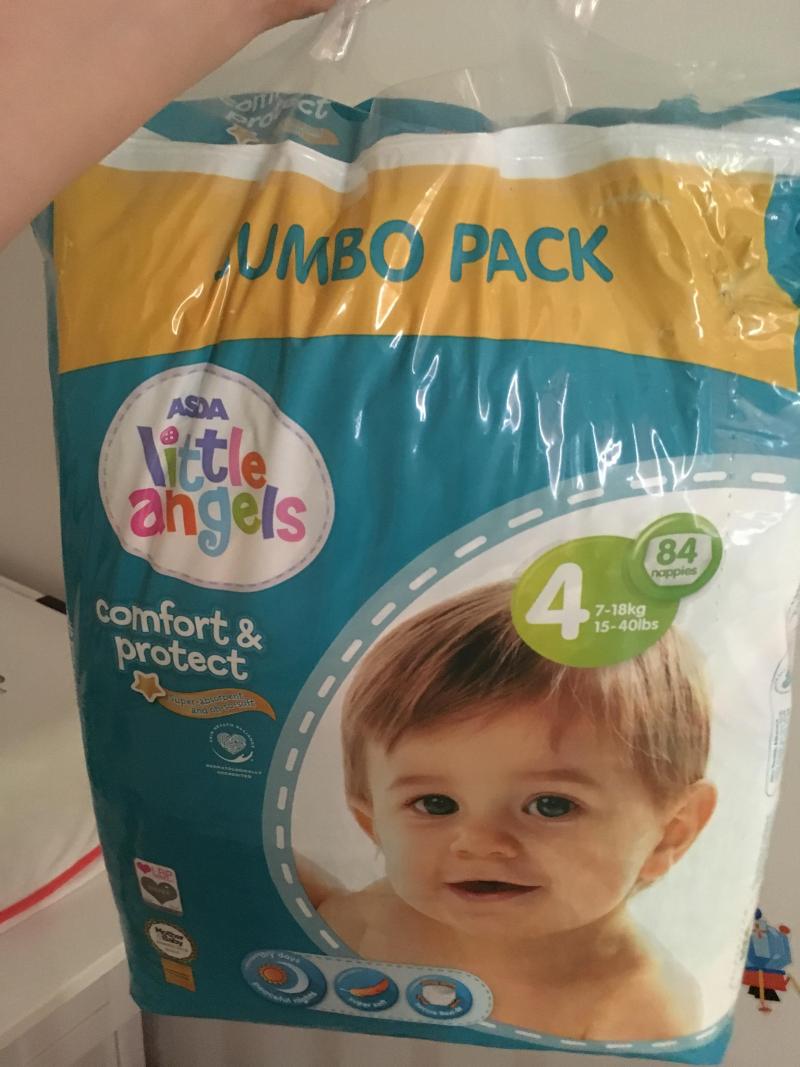 ASDA Little Angels Comfort & Protect Size 4 Nappies - Reviews