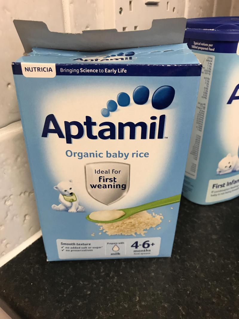 Aptamil Organic Baby Rice - Reviews