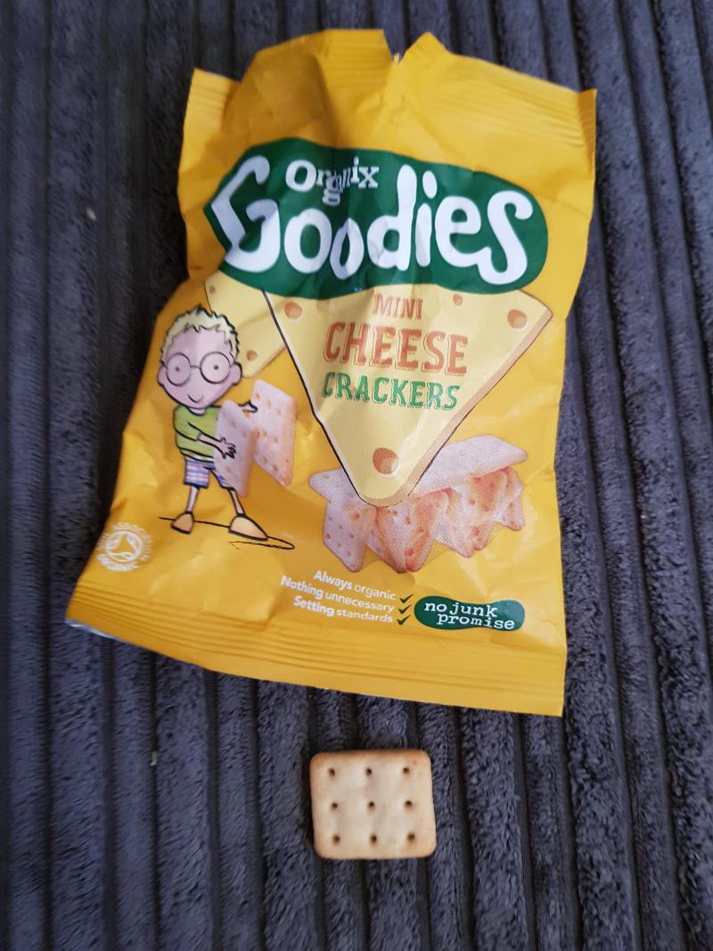 Organix Goodies mini cheese cracker - Reviews