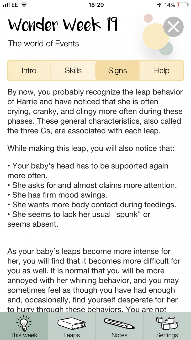 The Wonder Weeks App - Reviews