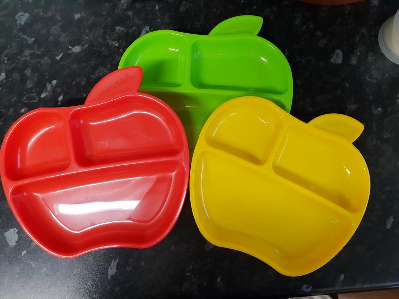 Munchkin Apple shaped plates - Reviews