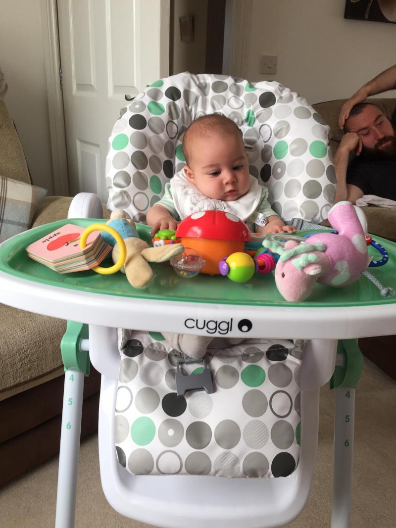 Cuggl Pumpkin Deluxe Highchair - Reviews