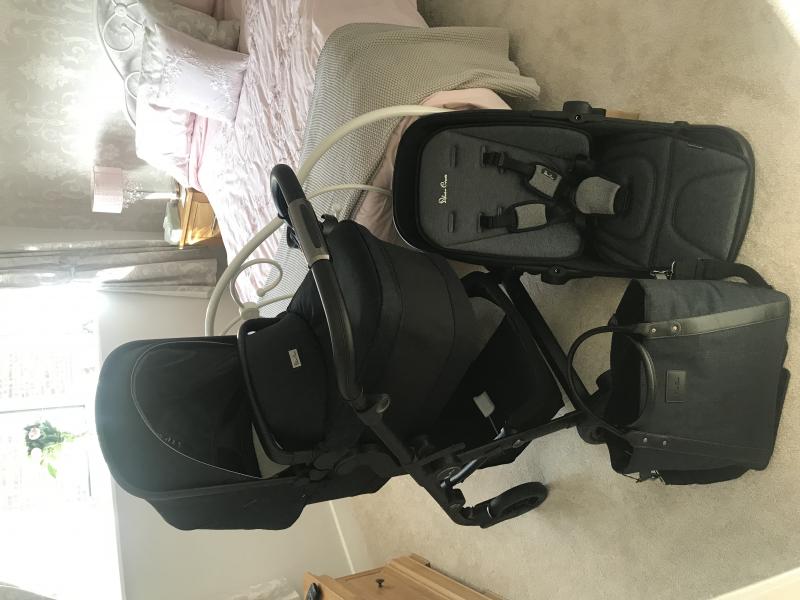 Silver Cross Coast Pushchair and Carrycot - Reviews