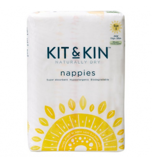 Kit & Kin Eco Nappies Size 5 Fox - Reviews