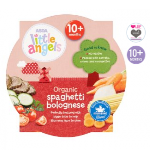 ASDA Little Angels Organic Spaghetti Bolognese 10m+ - Reviews