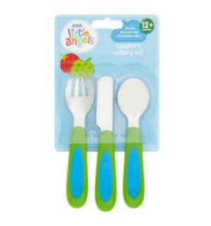 ASDA Little Angels Toddler's Cutlery Set 12m+ - Reviews