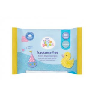 ASDA Little Angels Fragrance Free Toilet Training Wipes - Reviews