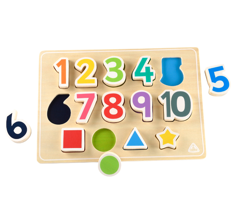 Early Learning Centre Shape and number puzzle - Reviews