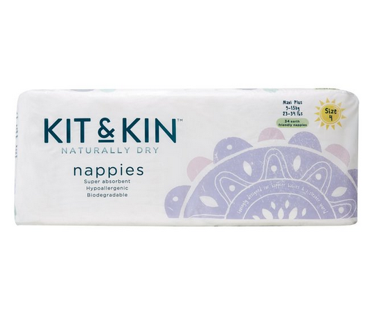 Kit & Kin Eco Nappies Size 4 Bear - Reviews
