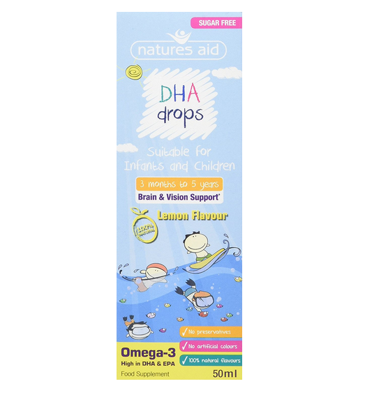 Natures Aid Omega-3 DHA Drops - Reviews