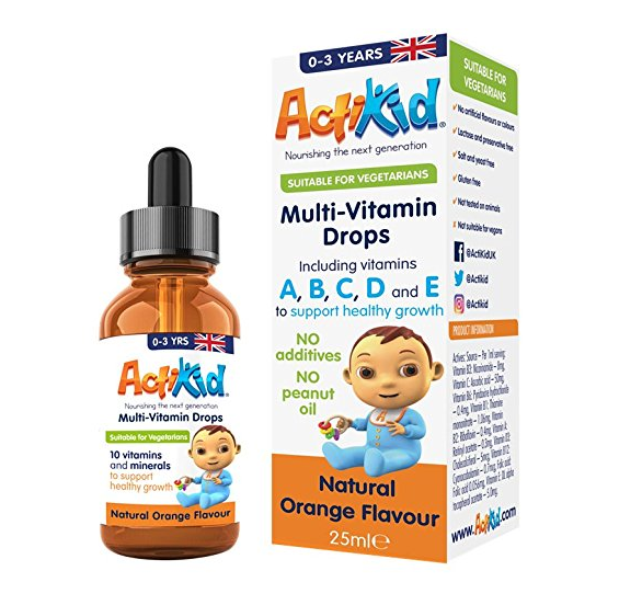 Actikid Multi-Vitamin Drops - Reviews