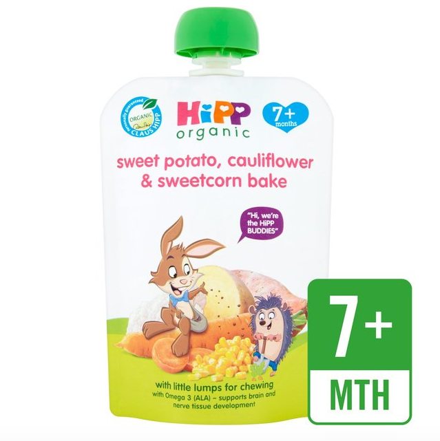 HIPP Organic Sweet Potato, Cauliflower & Sweetcorn - Reviews