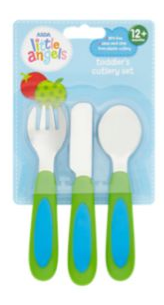 ASDA Little Angels Toddler's Cutlery Set 12m+ - Reviews
