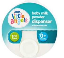 ASDA Little Angels Milk Powder Dispenser - Reviews